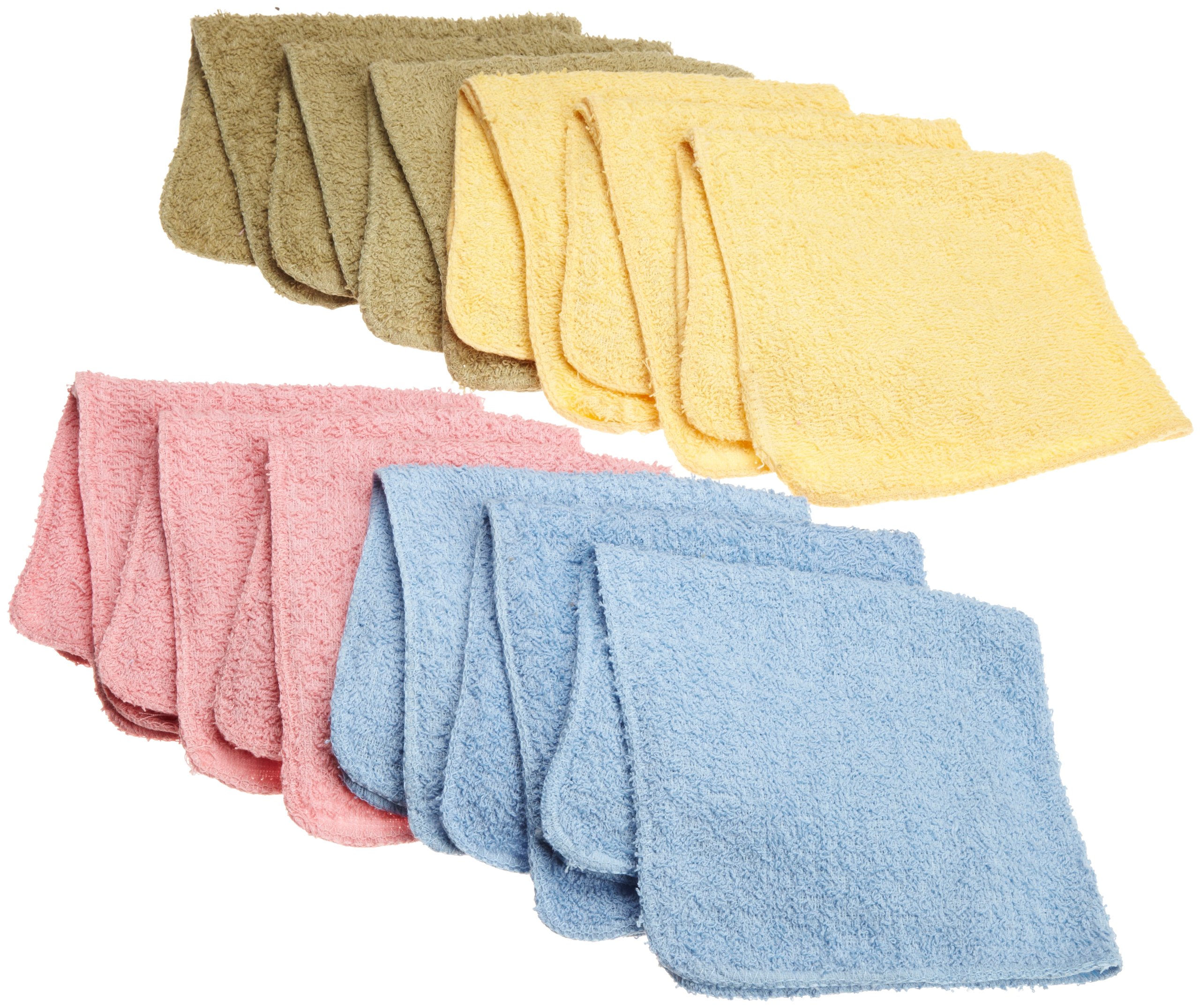 Ashley Mills WC0065 12 Pack Wash Cloths – Swift Scale Retail